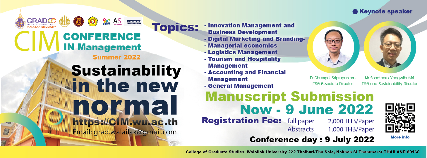 Conference in Management – CIM