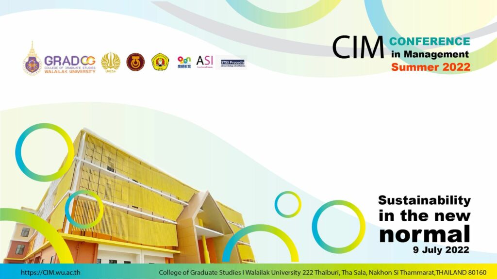 CiM Summer 2022 – Schedules – Conference in Management